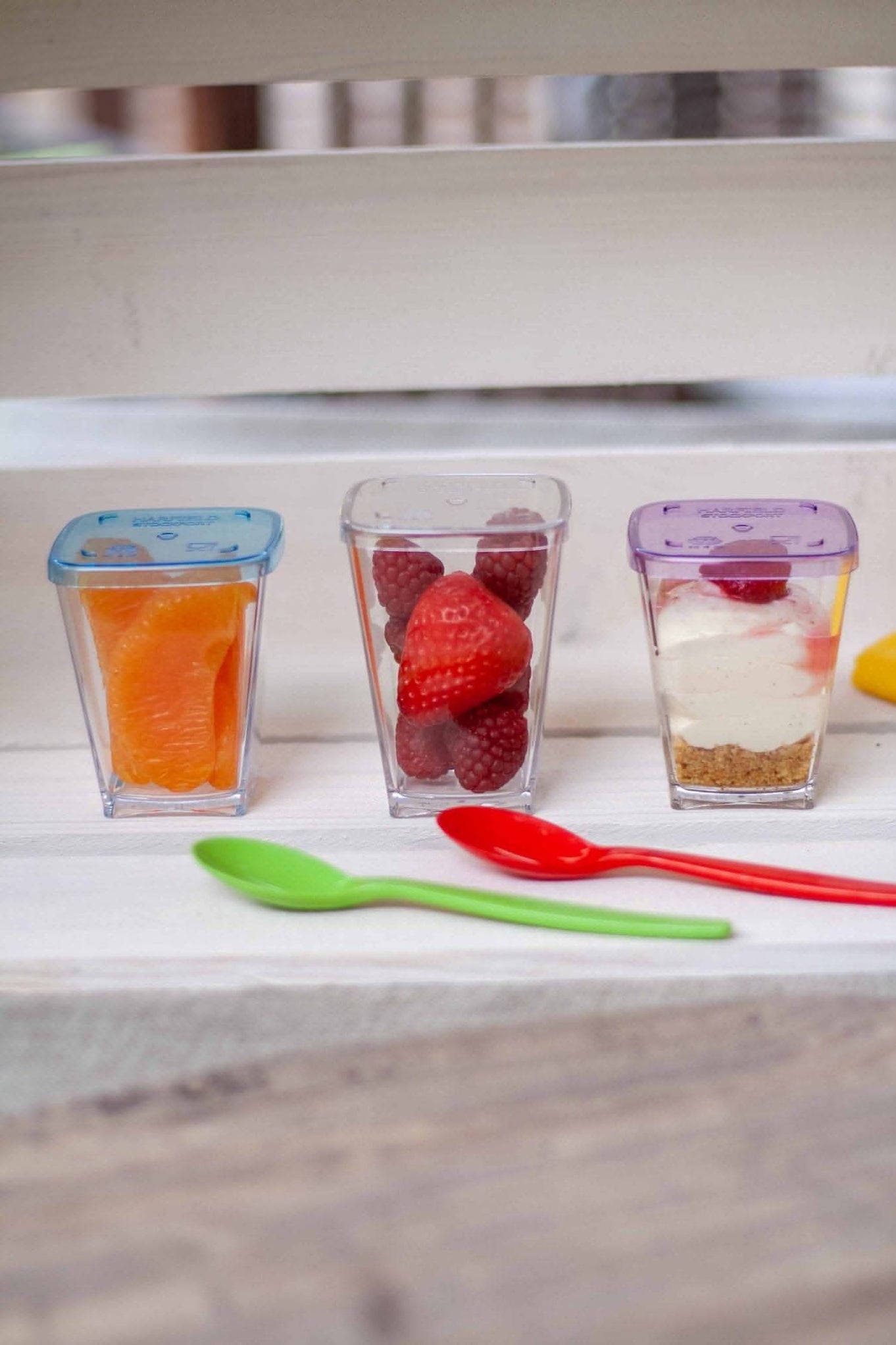 Clear Reusable Plastic Dessert Pot 150ml — Dukes Valley