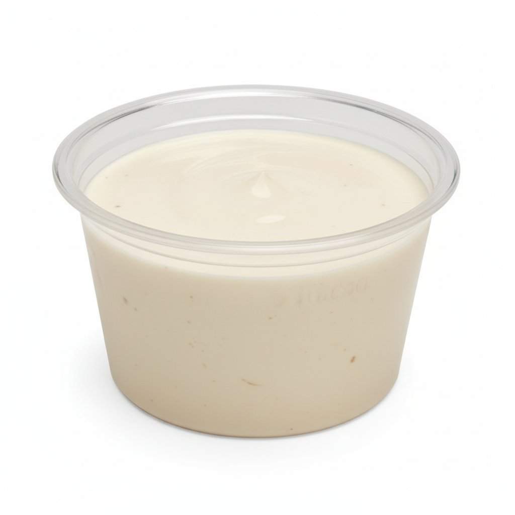 Clear Compostable Sampling Pot 150ml - Capacity Marked to Line — Dukes ...