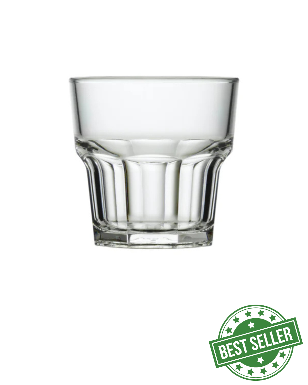 Clear Reusable Plastic Remedy Tumbler Glass 199ml Box of 36 - Polycarb ...