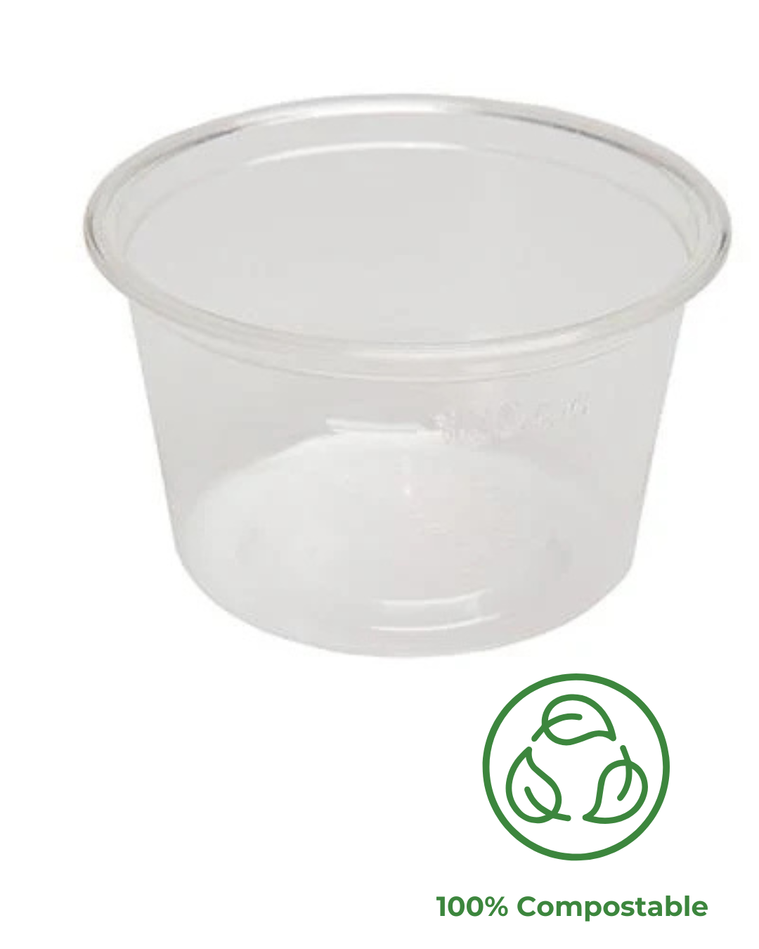 Clear Compostable Sampling Pot 150ml - Capacity Marked to Line — Dukes ...