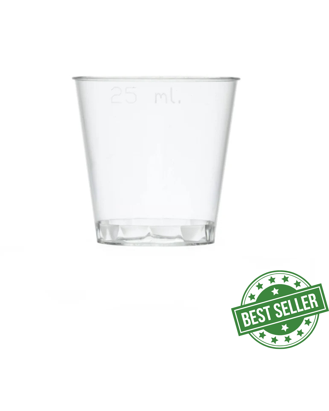 25ml Clear Disposable Recyclable Plastic Stacking Shot Glass - CE Stam ...