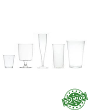 Clear Disposable Recyclable Party Pack — Dukes Valley
