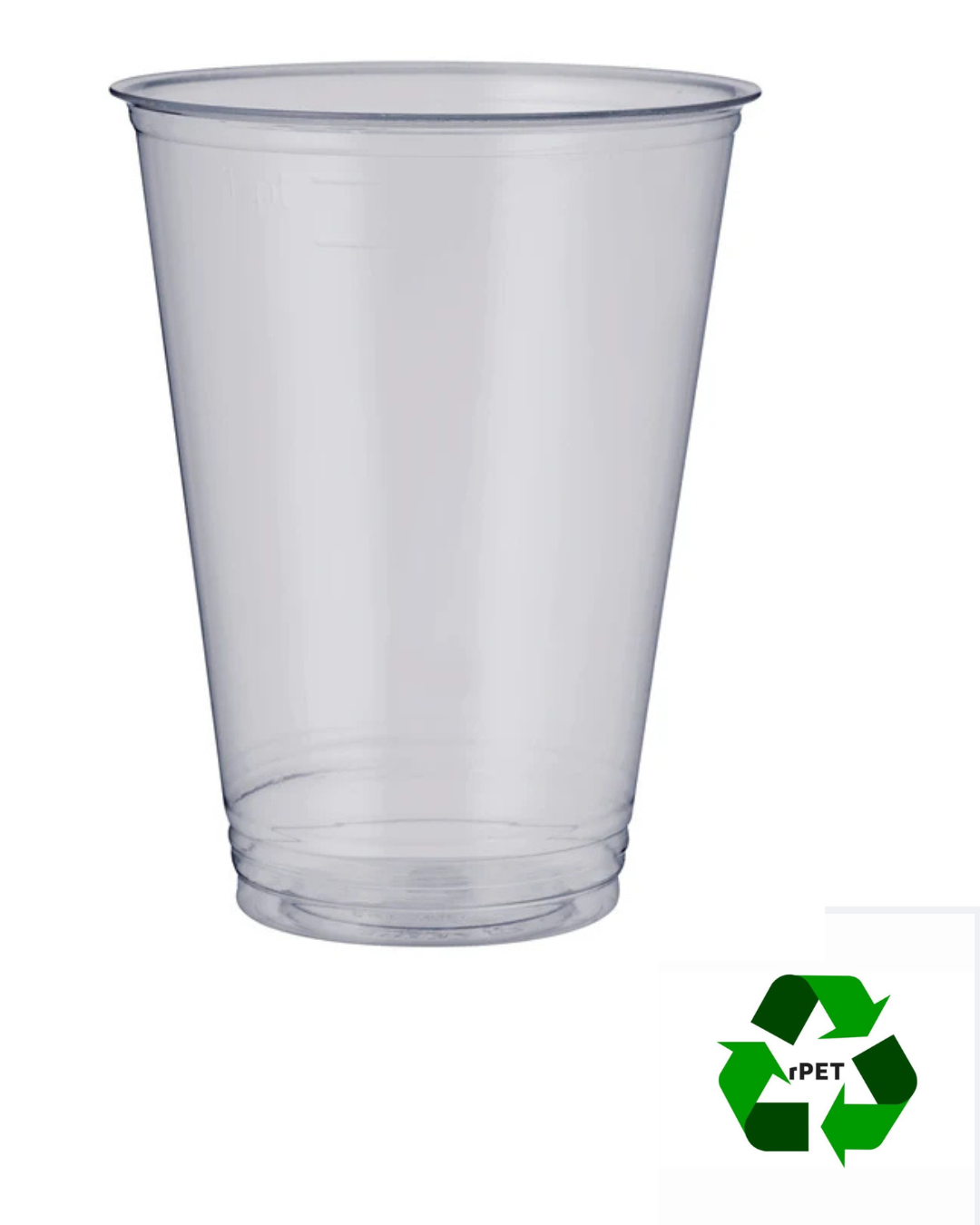 Clear Recyclable Plastic rPET Cup 660ml — Dukes Valley